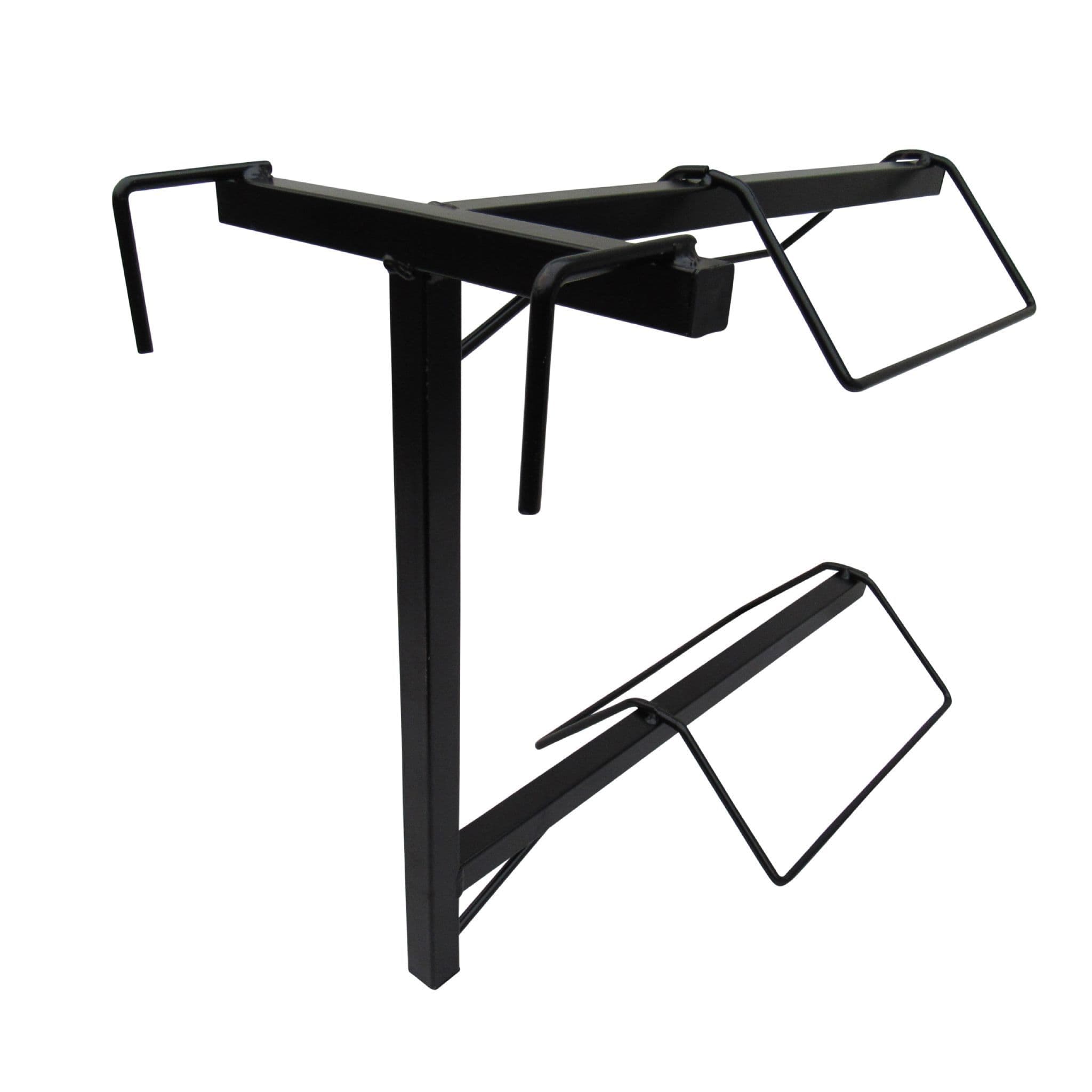 Black Double Saddle Rack | Secure Fix Direct