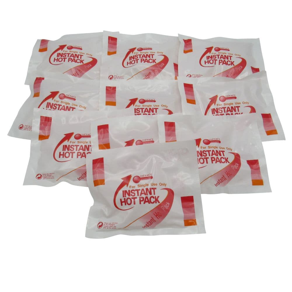Instant Single Use Heat Pad 10 Pack | SecureFix Direct