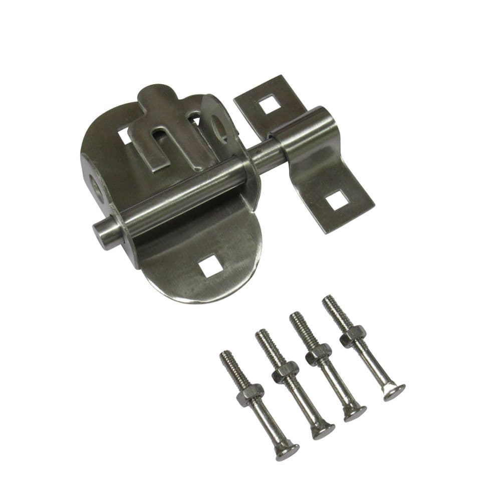 Heavy Duty Sliding Padbolt 4-8 Inch | SecureFix Direct