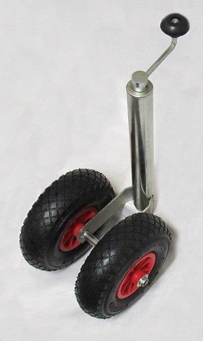 Double Pneumatic Jockey Wheel | SecureFix Direct