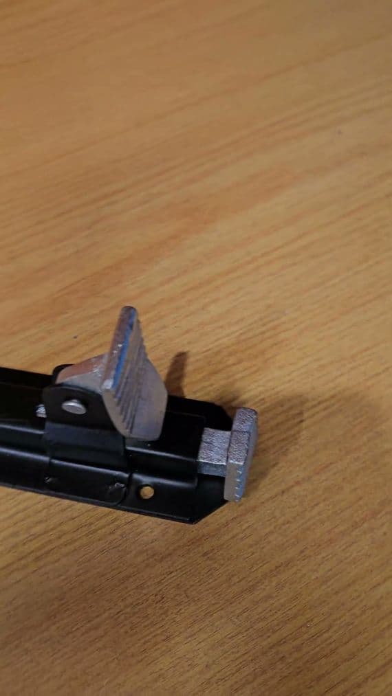 Foot Operated Bolts Galv or Black | SecureFix Direct