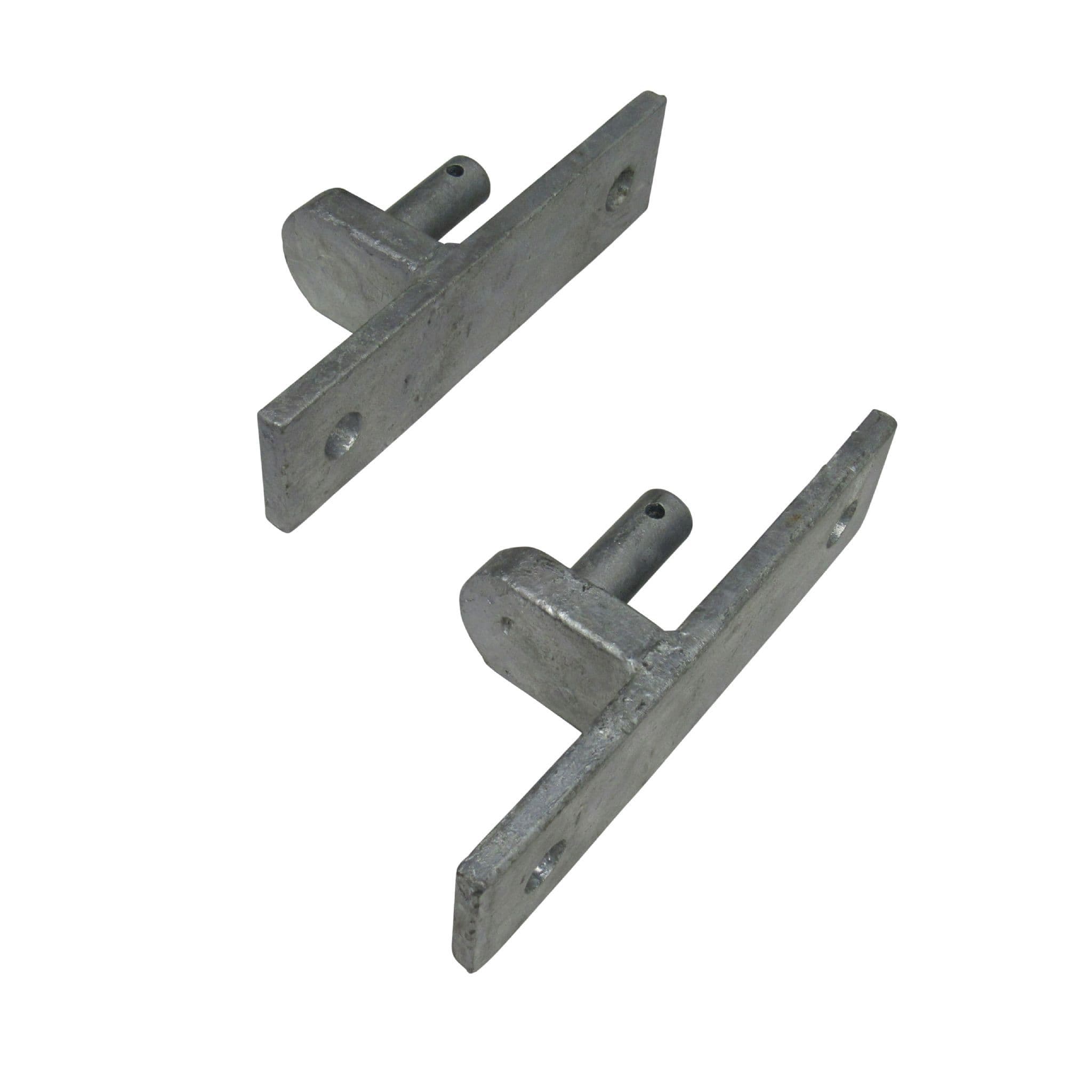 2 x Fixed Oblong Gate Hook Pins | SecureFix Direct