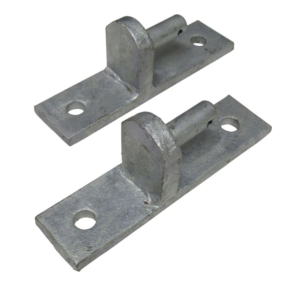 2 x Fixed Oblong Gate Hook Pins | SecureFix Direct