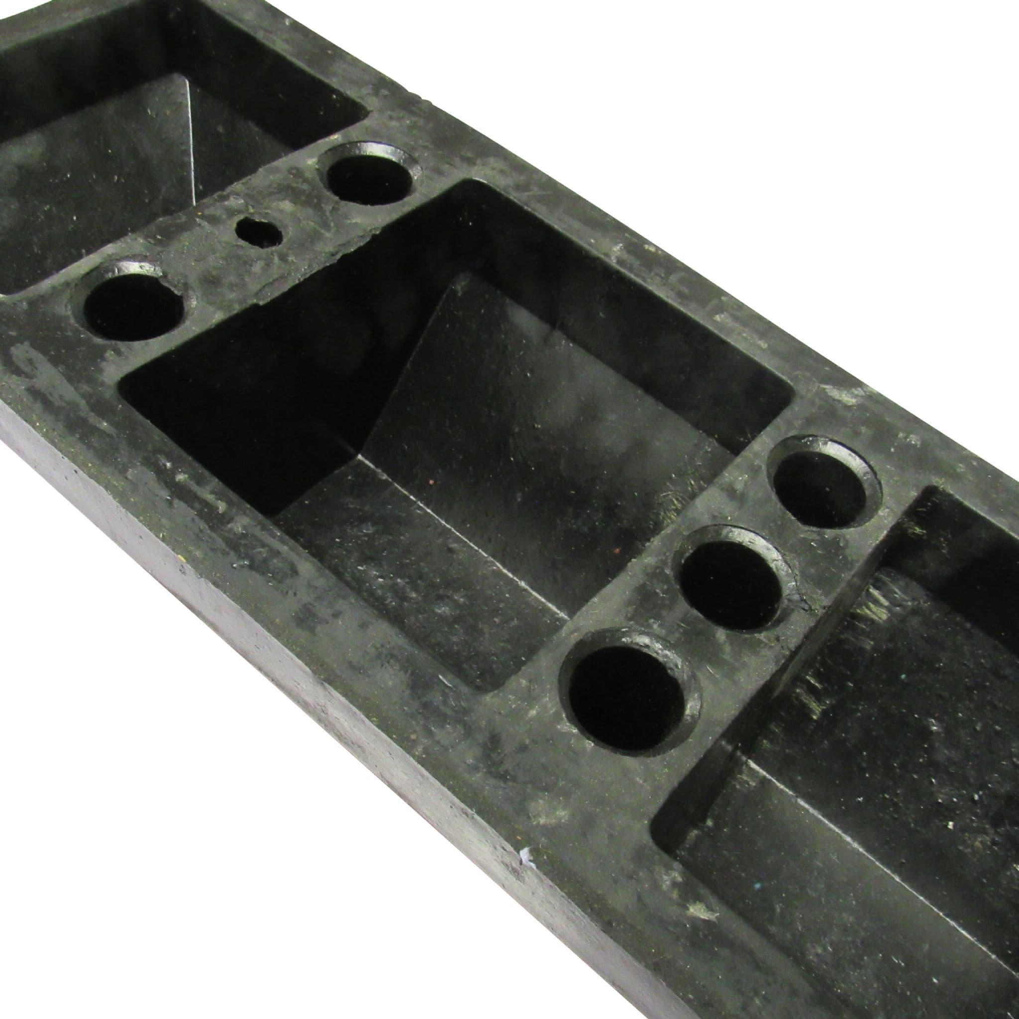 Pair of Reflective Wheel Stop Blocks | SecureFix Direct
