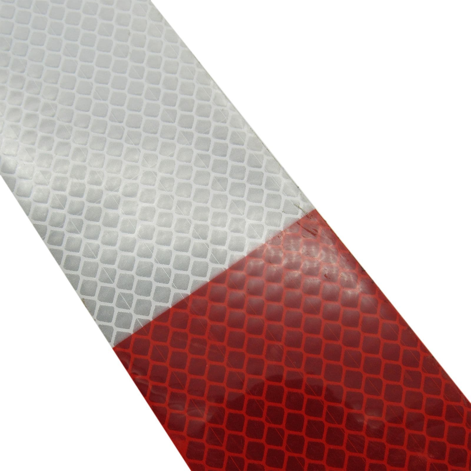 Hi Viz Reflective Tape Red And White | SecureFix Direct