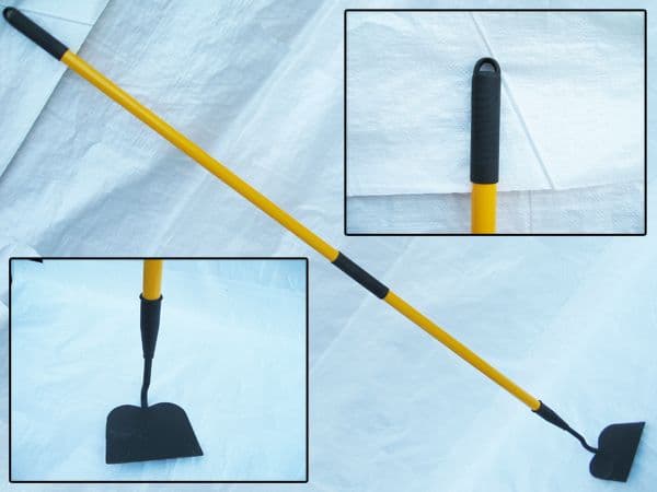 Hoe With Fibreglass Handle - Draw / Digging / Garden / Trench