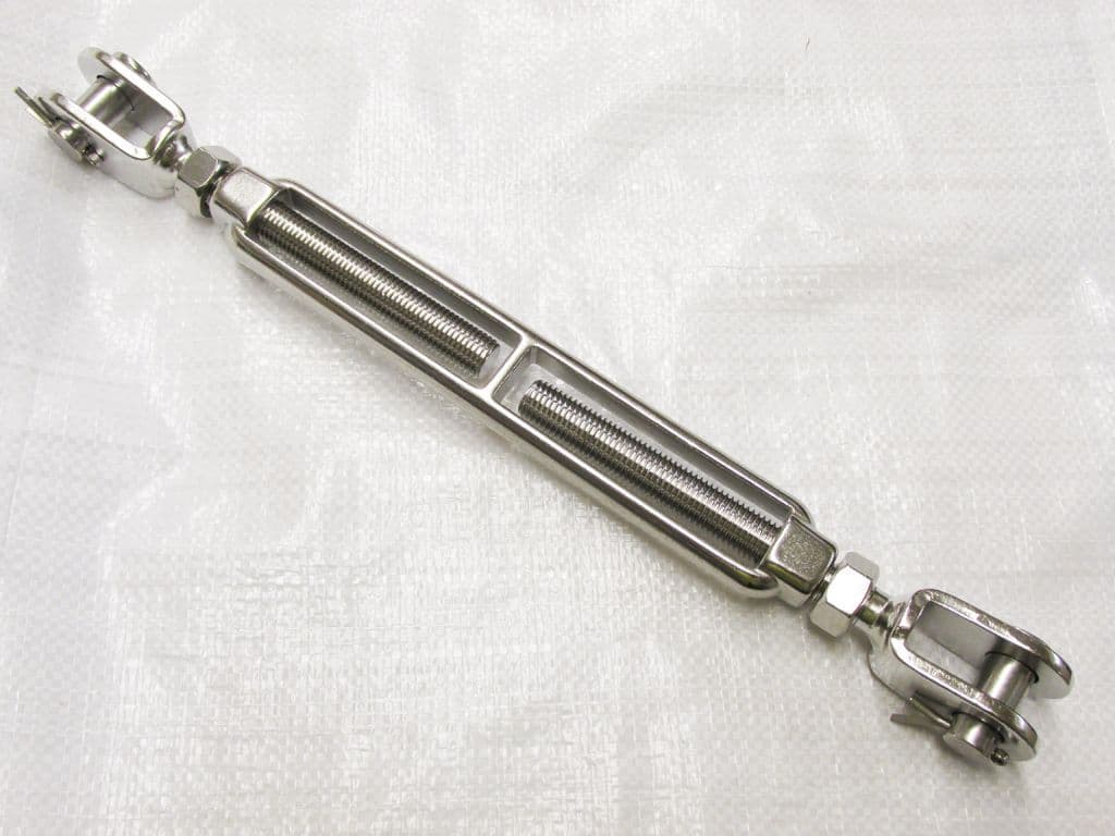 M20 Jaw & Jaw Turnbuckle + Centre Bar | SecureFix Direct