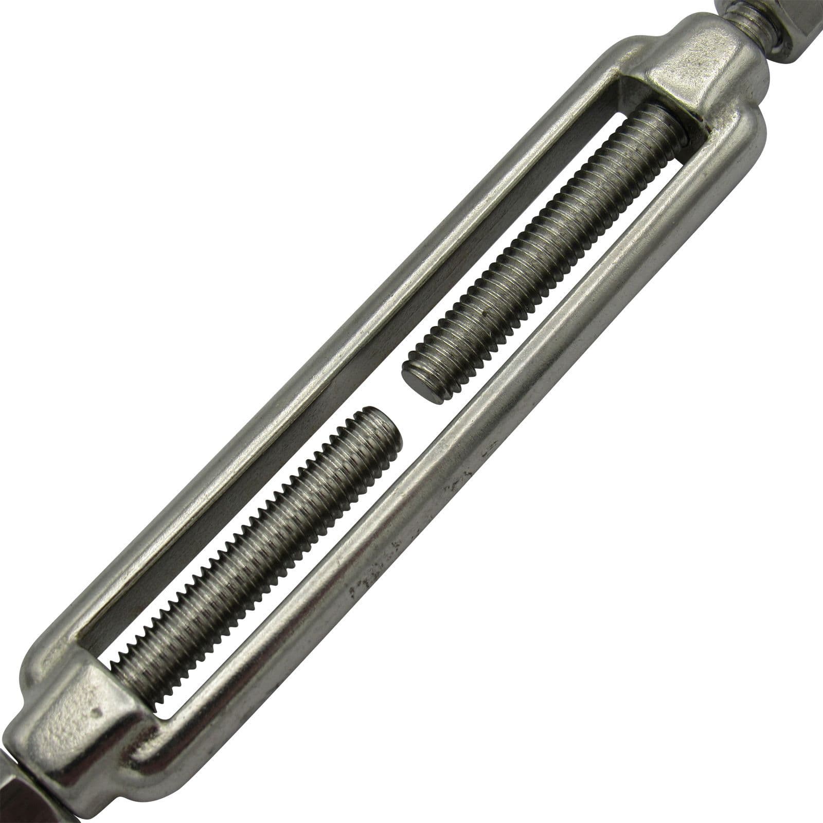 M12 Stainless Turnbuckle Jaw & Jaw | SecureFix Direct