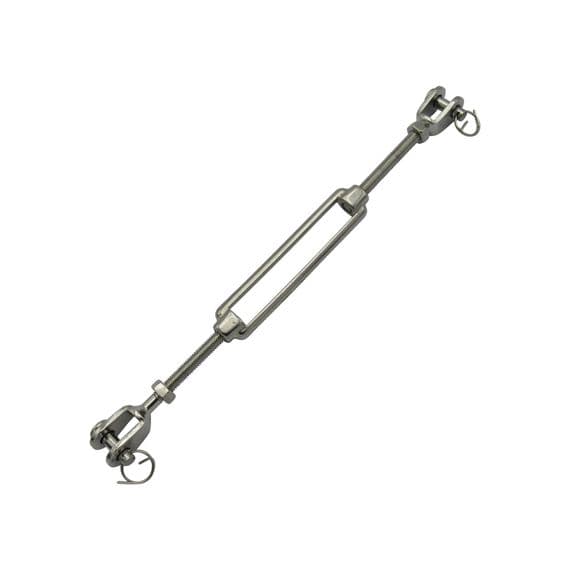 M12 Stainless Turnbuckle Jaw & Jaw | SecureFix Direct
