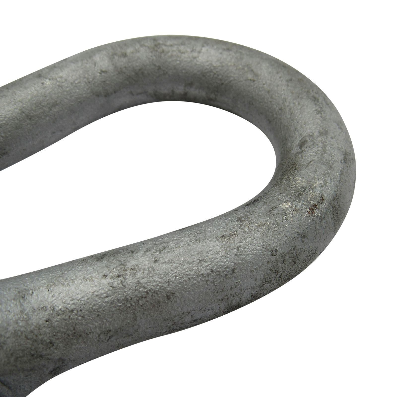 Large Bow Shackle With Screw Pin 2 Ton Galvanised - Lifting Towing ...
