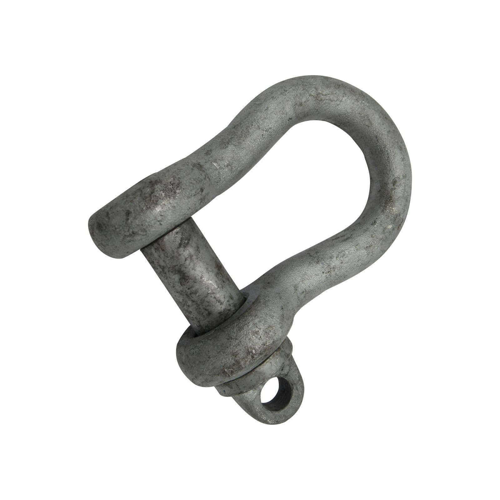 Large Bow Shackle With Screw Pin 8 5 Ton Galvanised - Lifting Towing ...