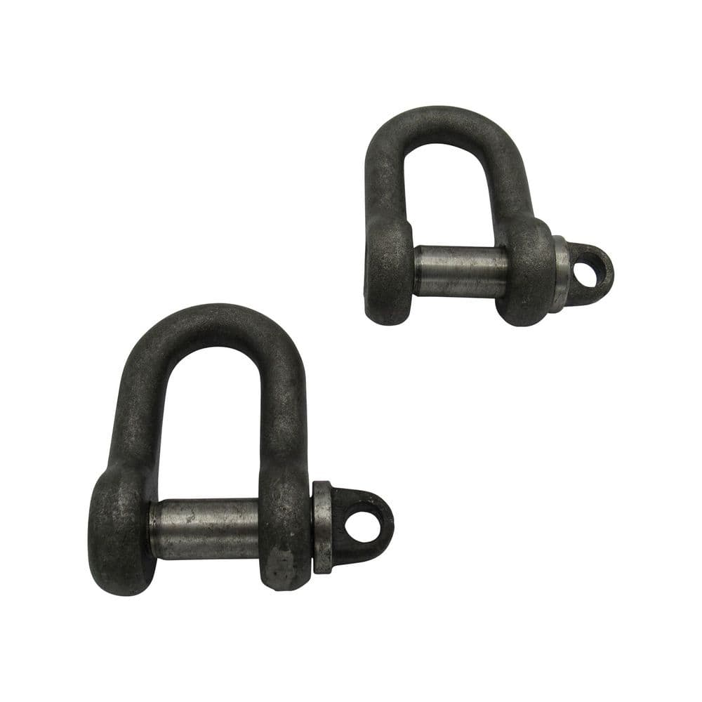 Large Dee Shackles Self Colour With Screw Pin 1 5 Ton X2 - D High ...
