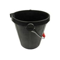 Rubber Heavy Duty Builders Bucket 14L | SecureFix Direct