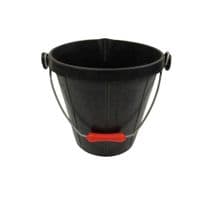 Rubber Heavy Duty Builders Bucket 14L | SecureFix Direct