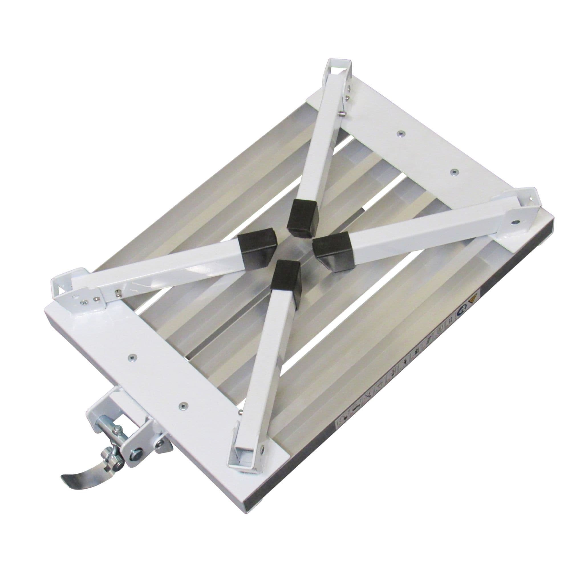 Folding Caravan Step with Handrail | SecureFix Direct