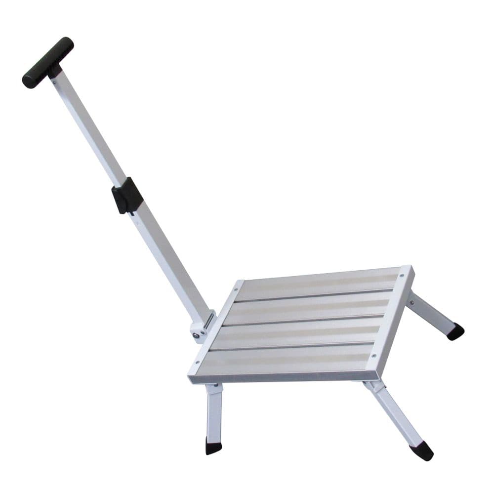 Folding Caravan Step with Handrail | SecureFix Direct