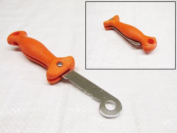 Life Raft Safety Knife Floating Rope Cutter Folding