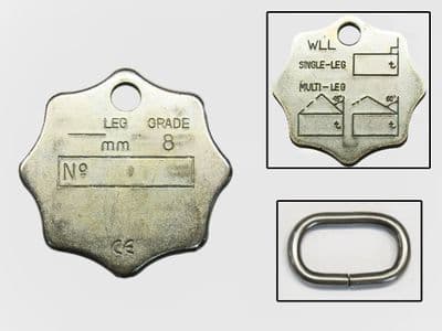 Grade 80 Chain Sling Tags