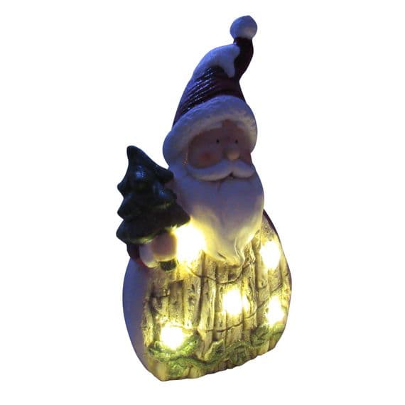 Santa Small Tree Christmas Decoration | SecureFix Direct