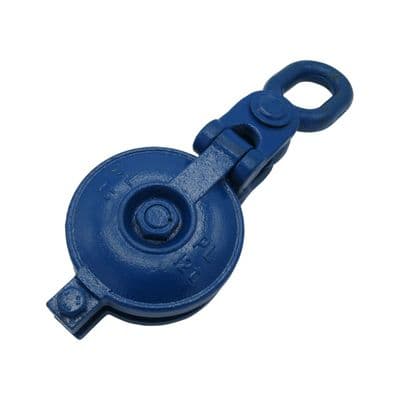 Logging Snatch Block, Swivel Eye