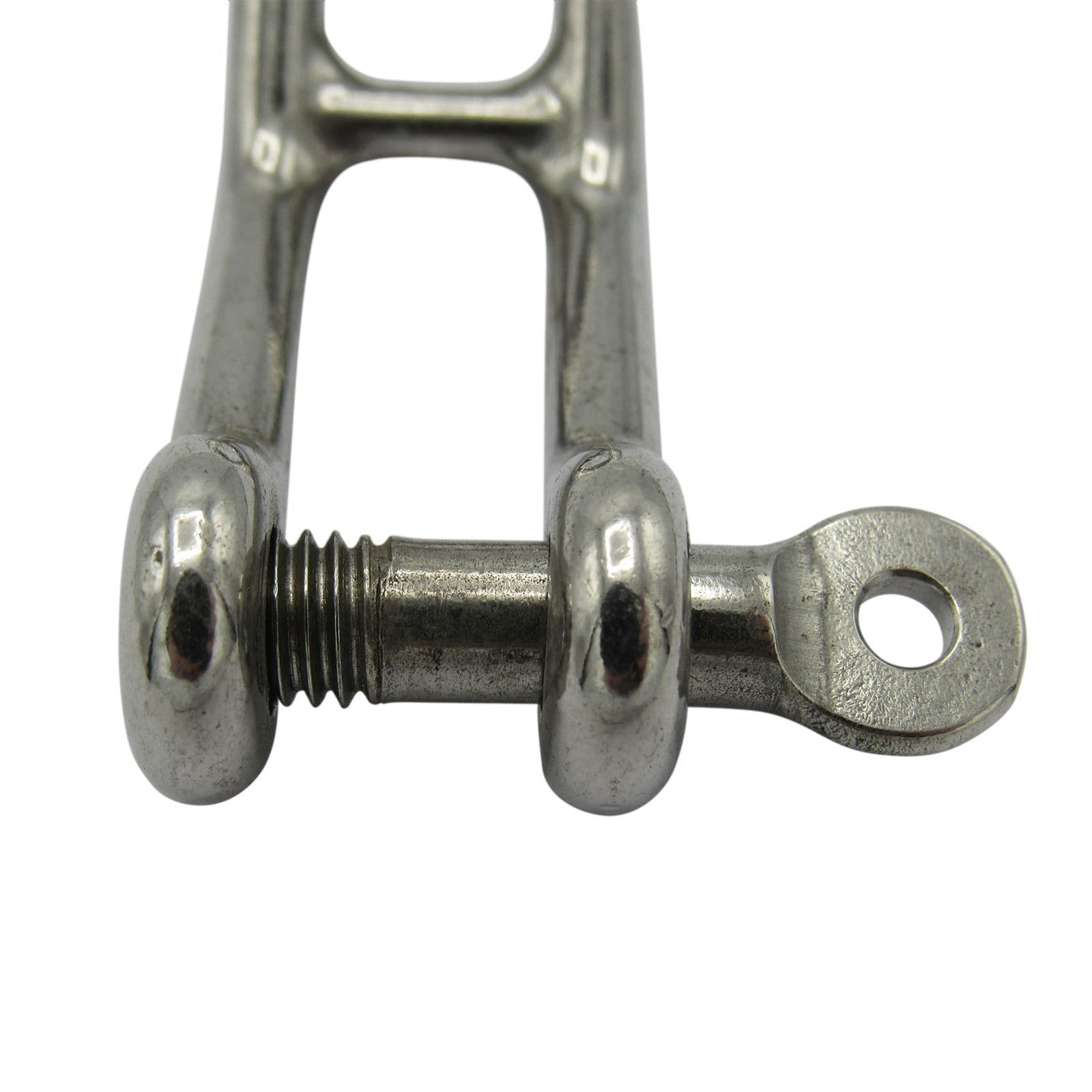 8MM Stainless Double Bar D Shackle | SecureFix Direct