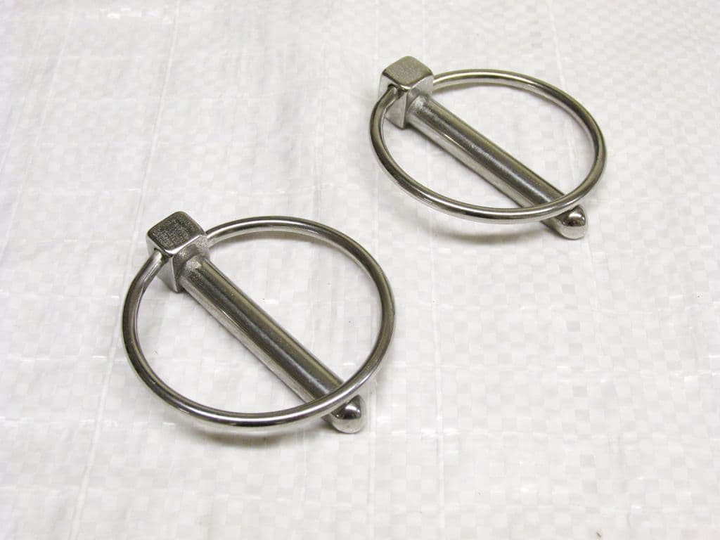 2X 4MM Stainless Steel Lynch Pins | SecureFix Direct