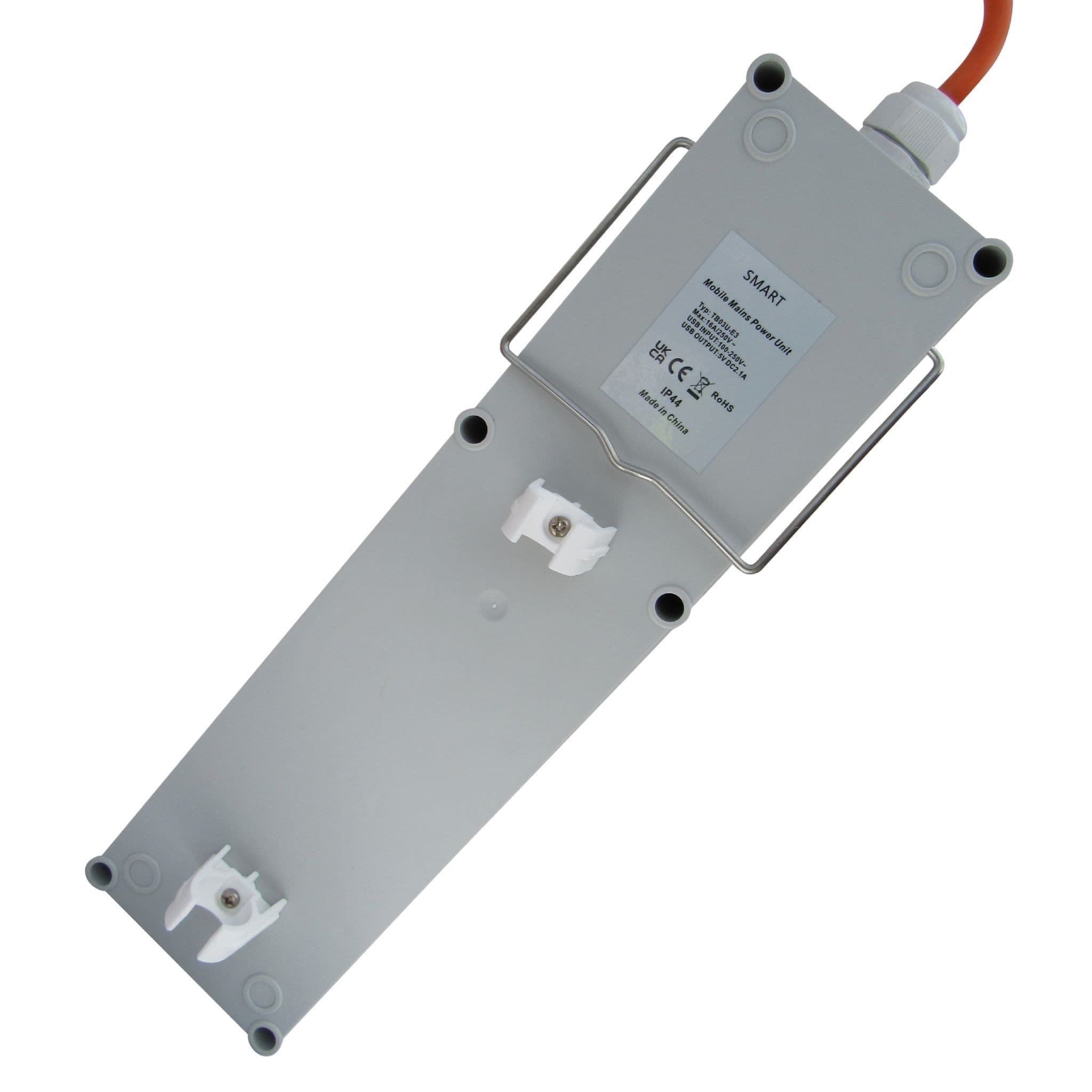 Mains Hook Up 15M Cable 3 Pin Plug & 2 USB | SecureFix Direct