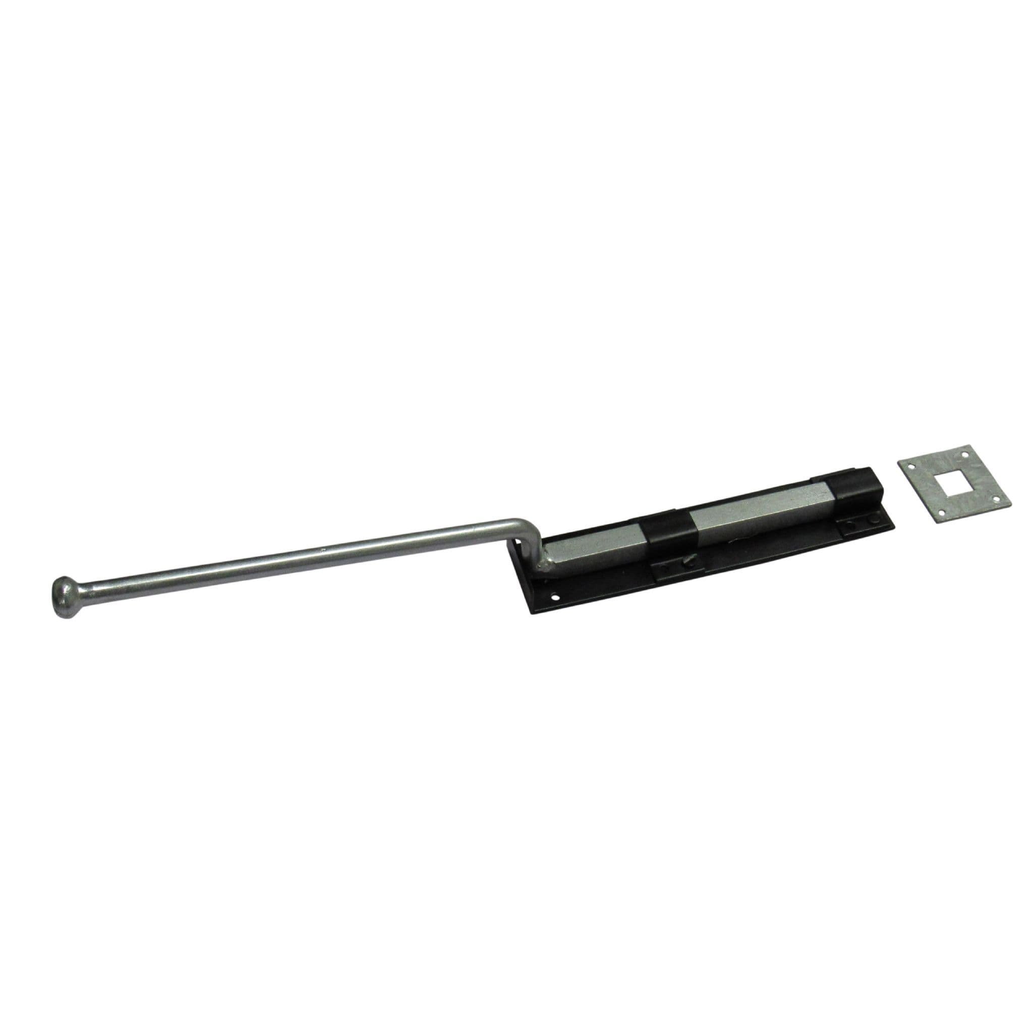 Monkey Tail Bolt Galvanised Black | SecureFix Direct