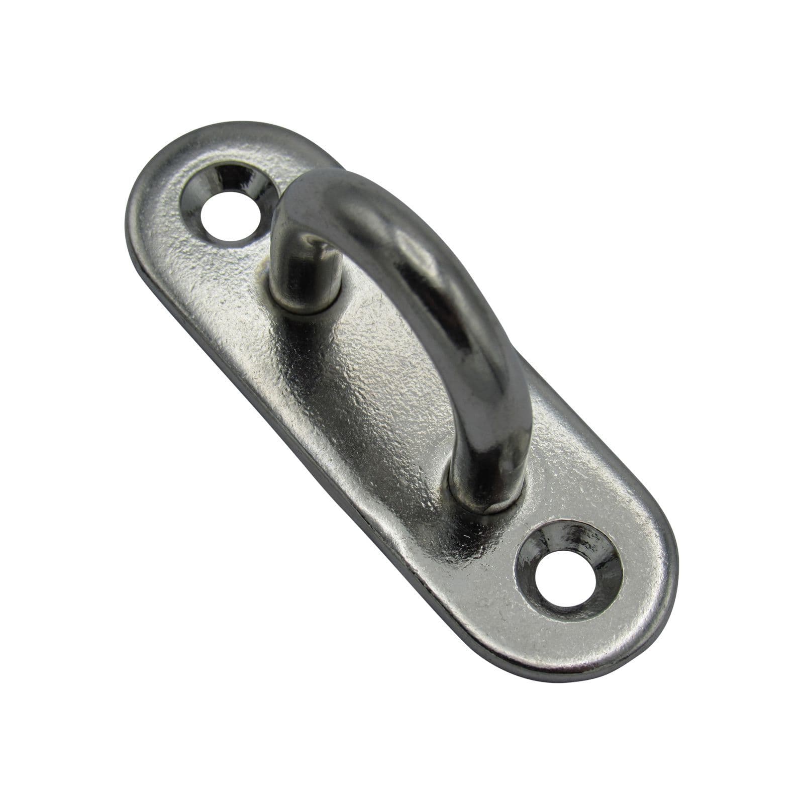 6MM Stainless Oblong Pad Eye Plate | SecureFix Direct