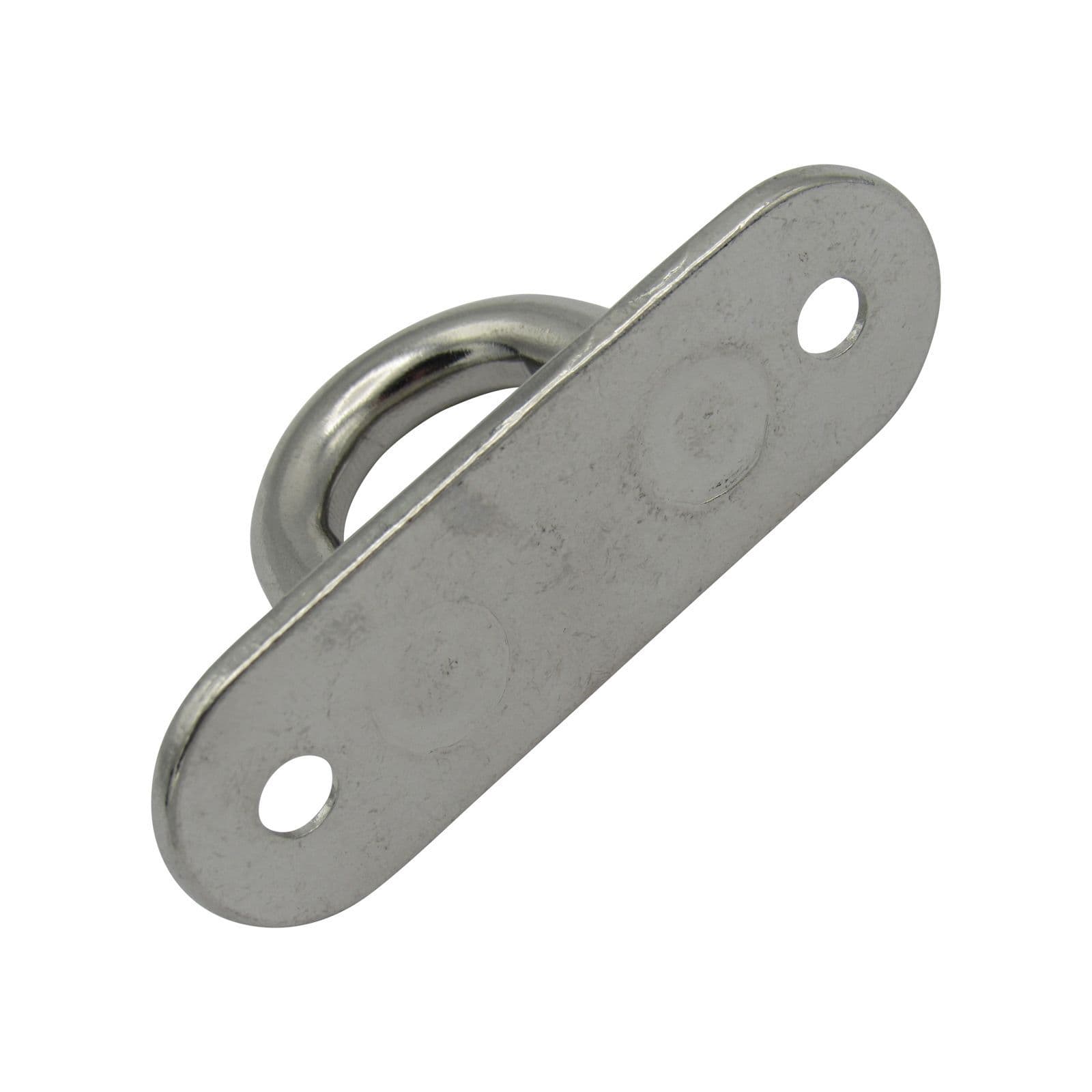 6MM Stainless Oblong Pad Eye Plate | SecureFix Direct