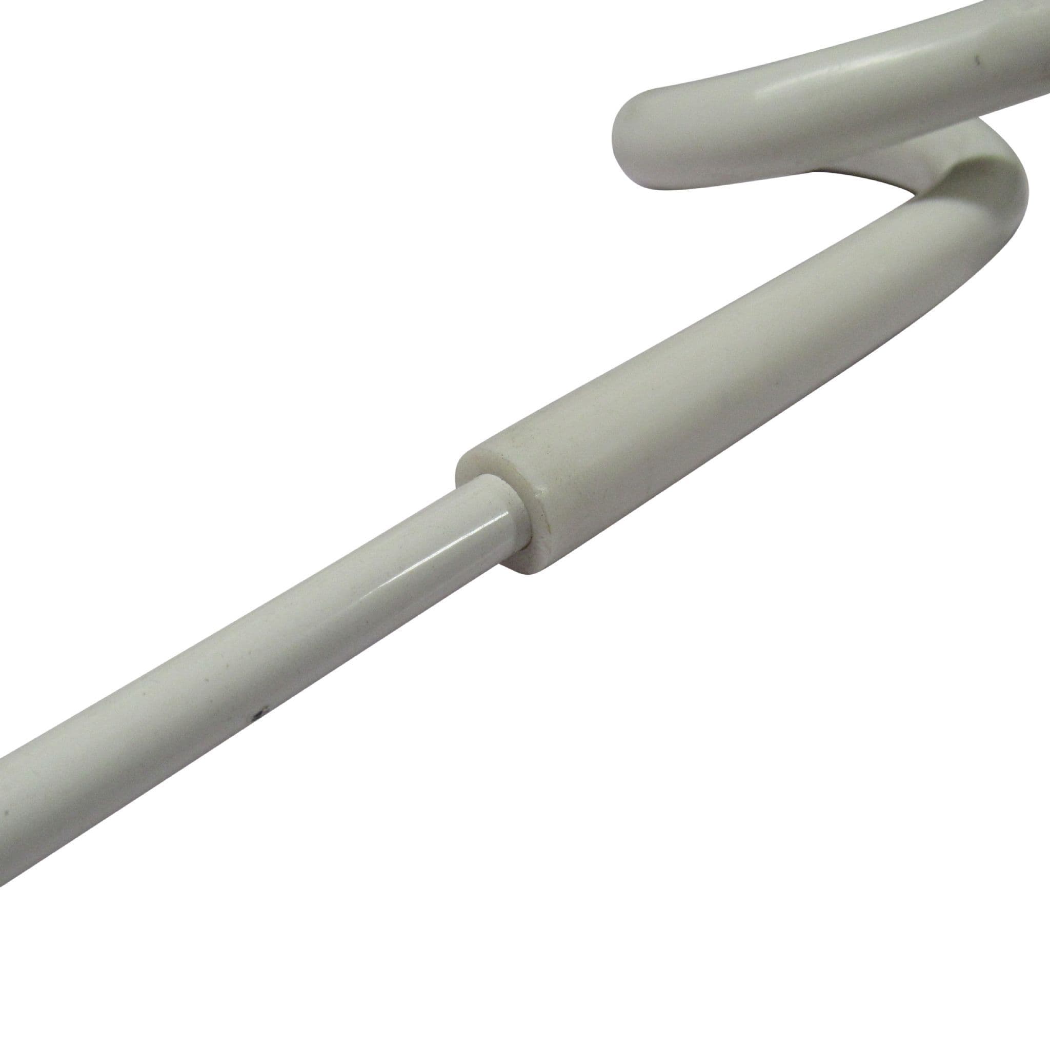 10X White Offest Pig Tail Insulators | SecureFix Direct