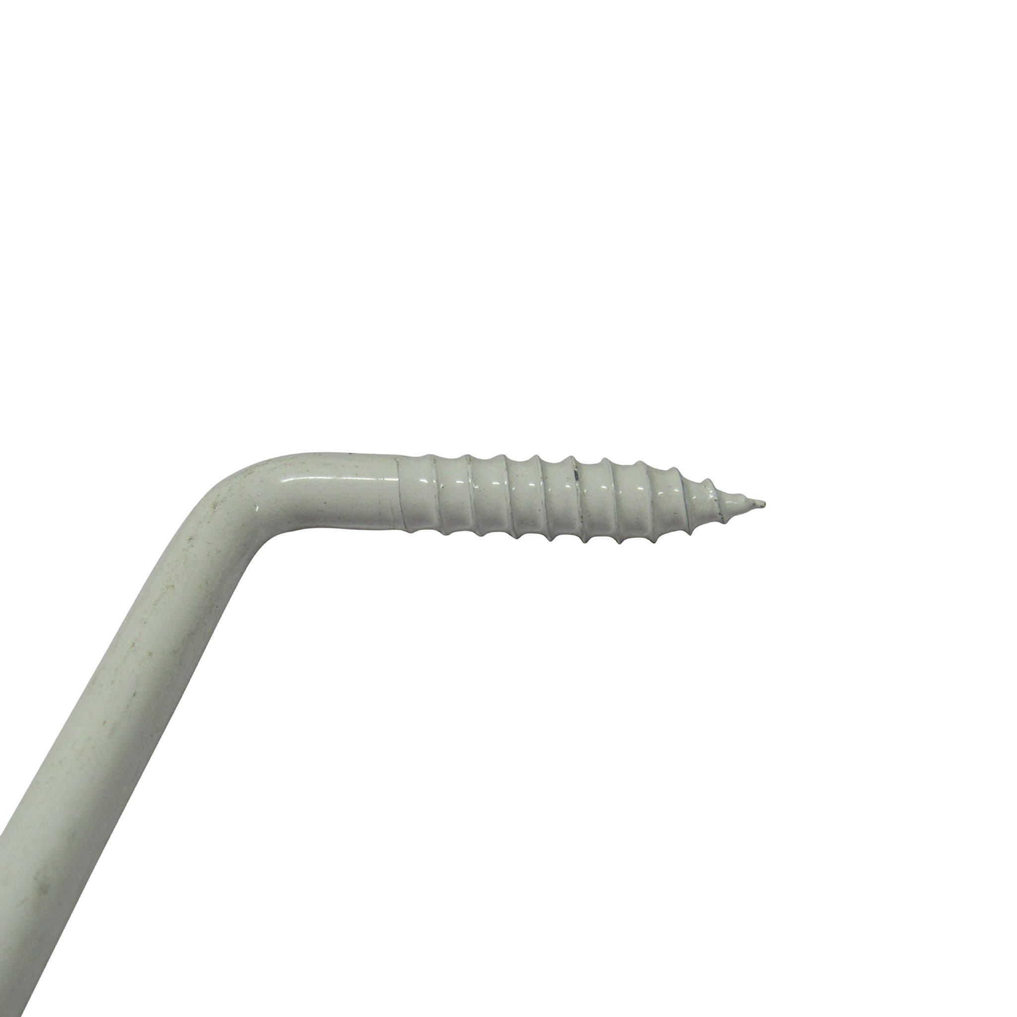10X White Offest Pig Tail Insulators | SecureFix Direct