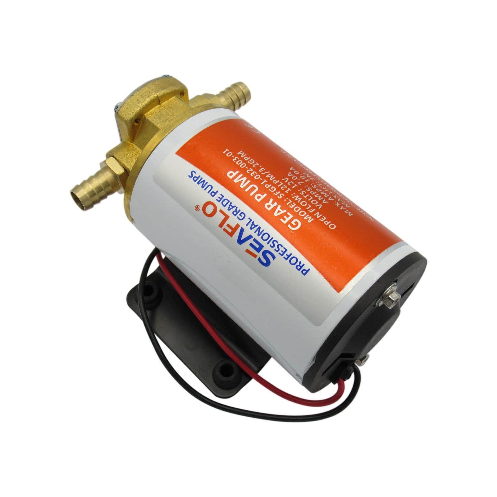 Oil Scavenge Pump 12V Transfer Marine Impellor Gear Self Priming ...