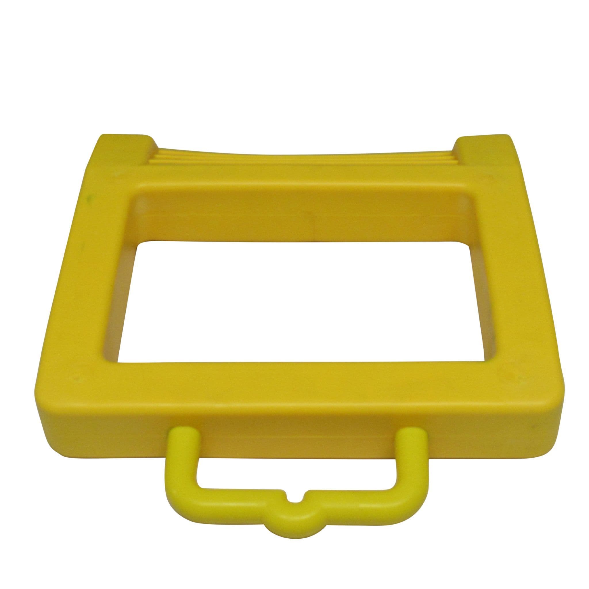 Yellow Rubber Pallet Truck Chock | SecureFix Direct