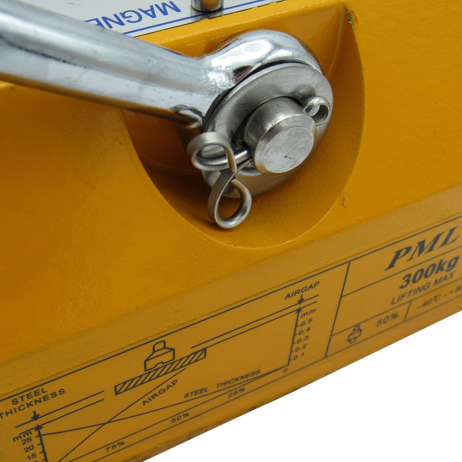Permanent Magnetic Lifter 300KG Lifting Magnet Device Industrial Hoist