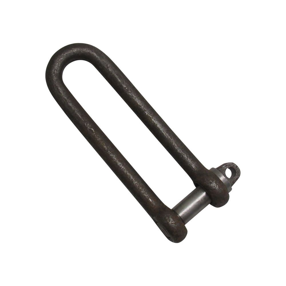 Piling Shackle Long D 1 to 5 Ton Large Dee Lifting Screw Pin Heavy Duty