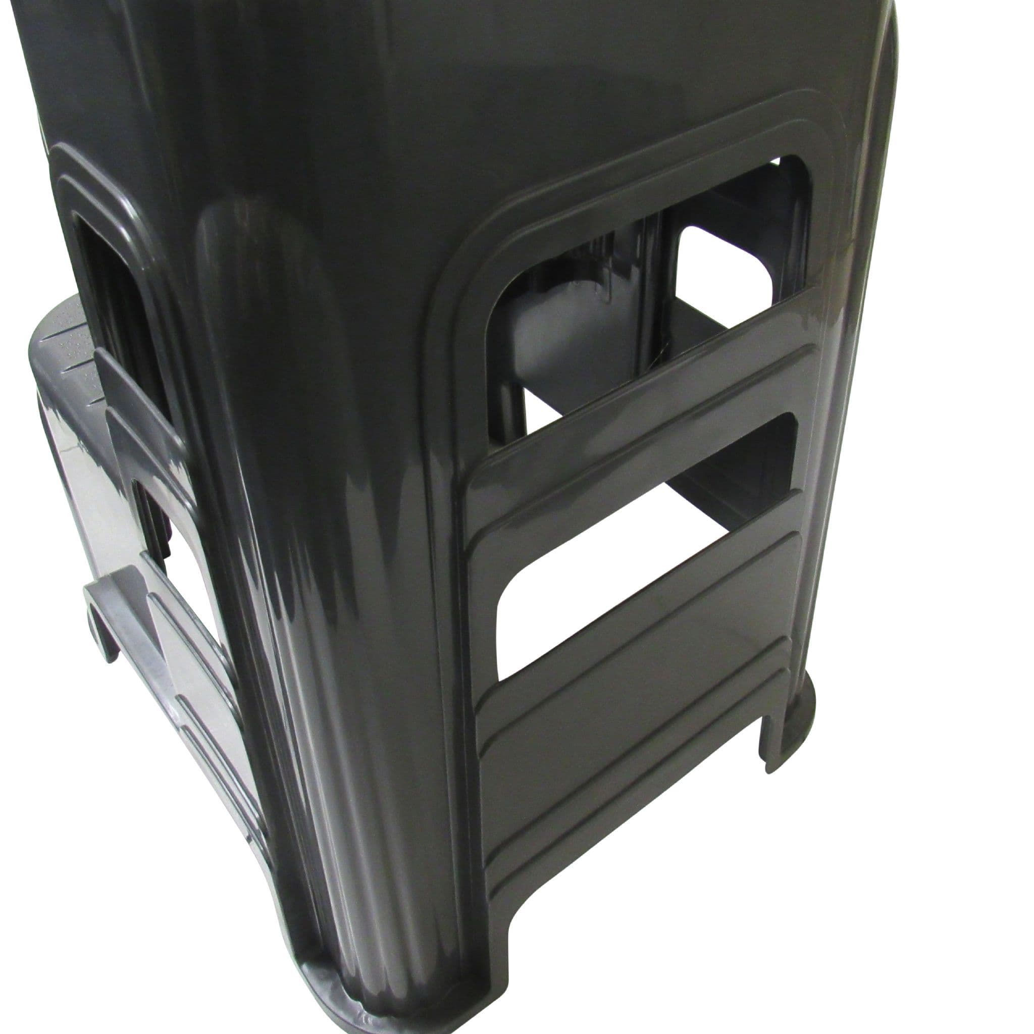 Plastic Tall Double Step Stool | SecureFix Direct