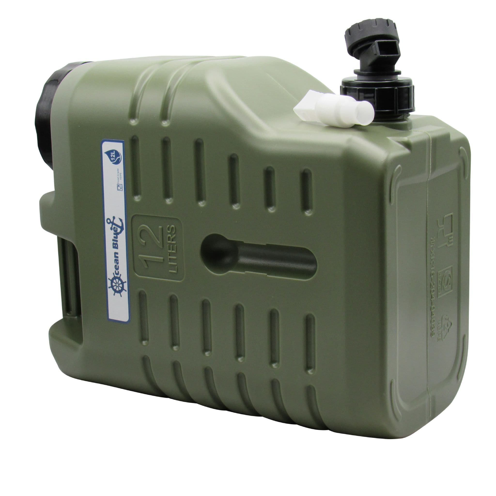 12L Green Water Container | SecureFix Direct