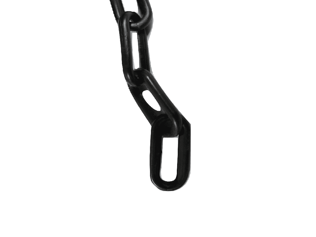 Black Plastic Chain Links 10MM x 20M | SecureFix Direct