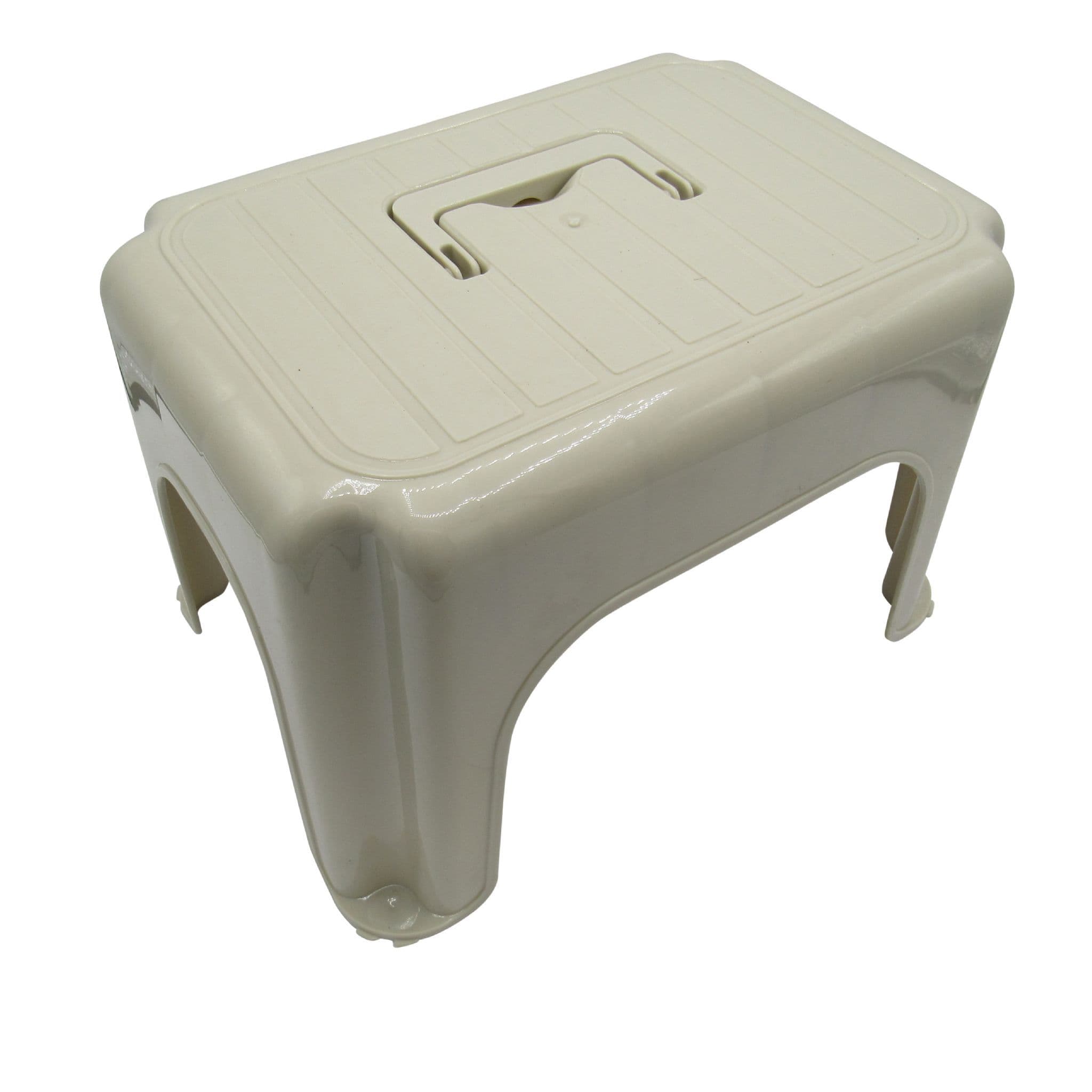Plastic Step Stool with Handle X2 | SecureFix Direct