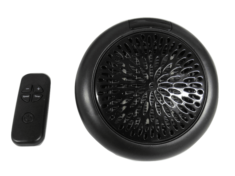 Round Plug In Outlet Personal Heater | SecureFix Direct