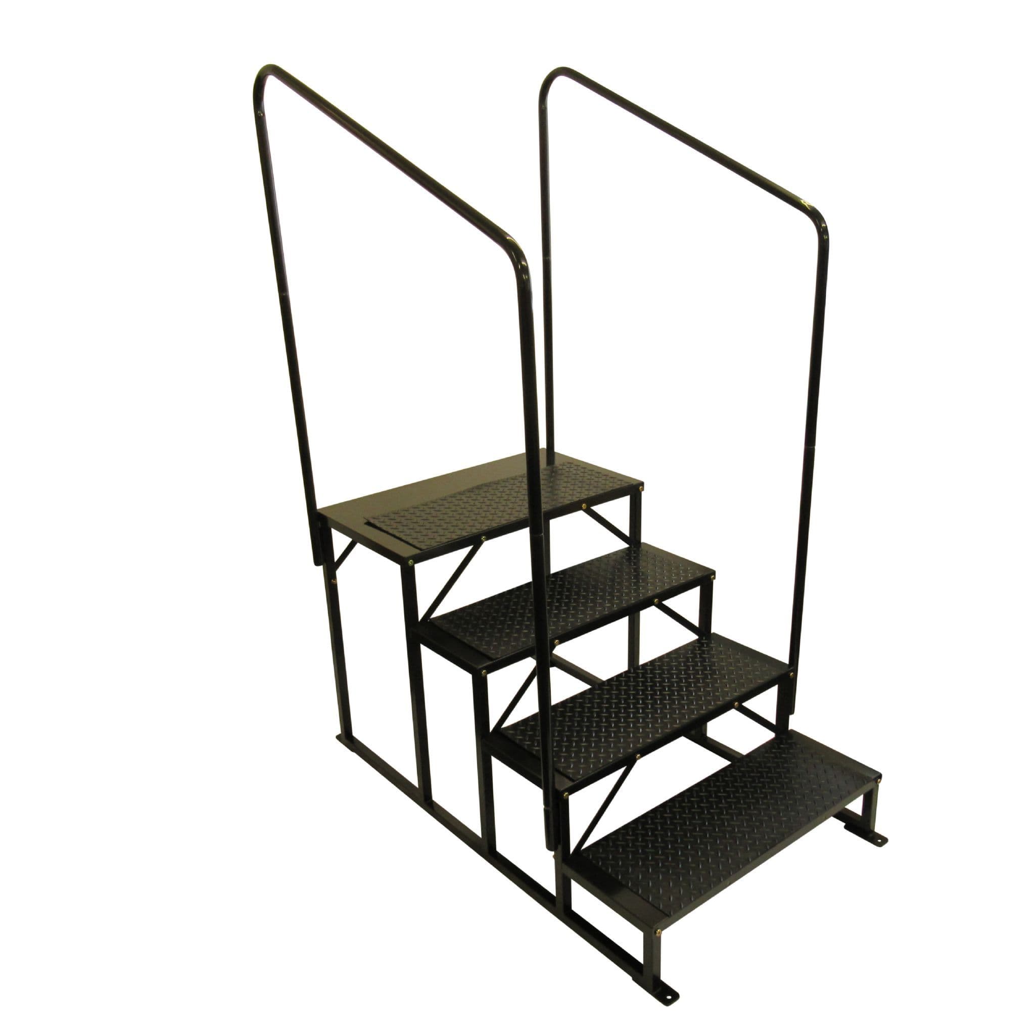 4 Tier Portable Staging Steps | SecureFix Direct