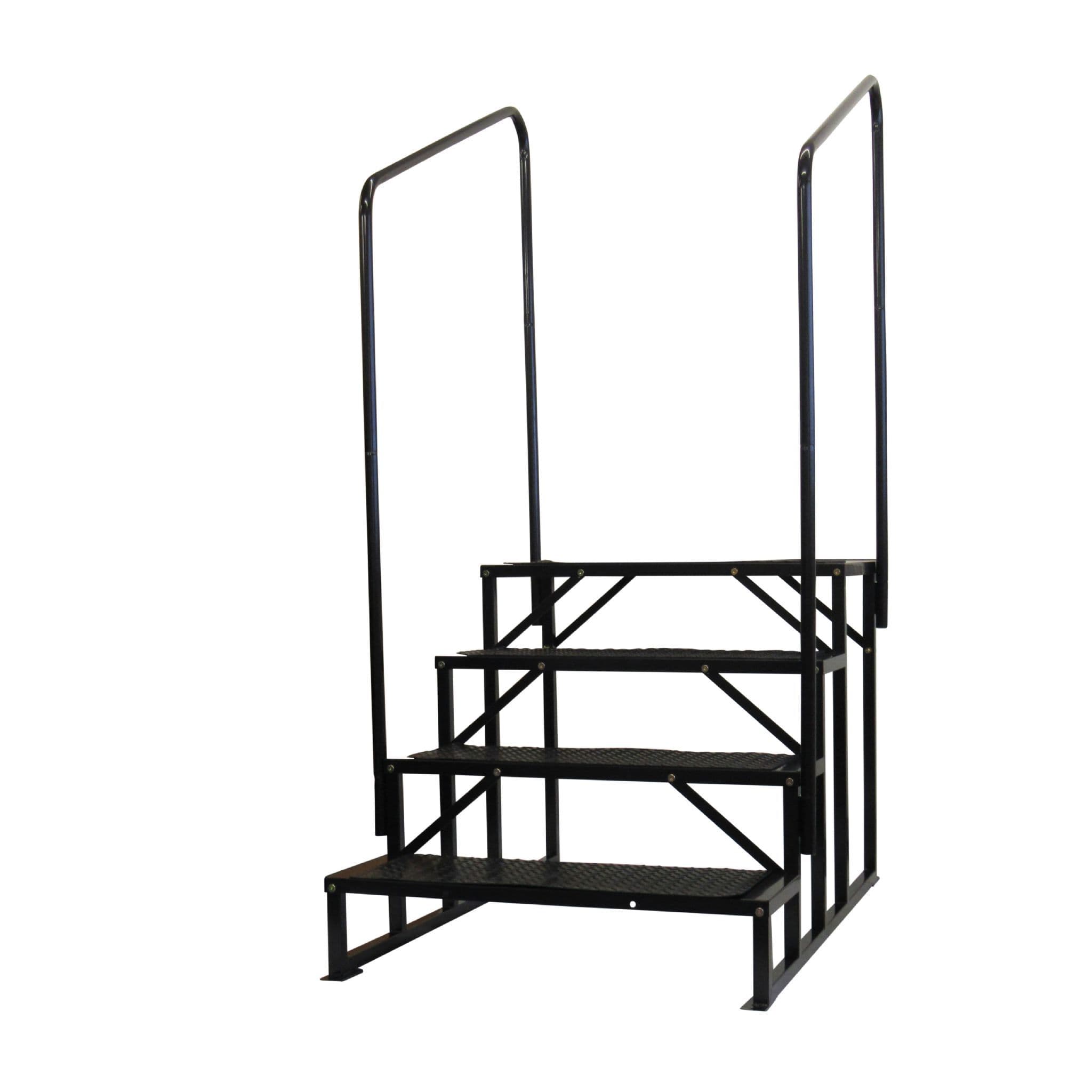 4 Tier Portable Staging Steps | SecureFix Direct