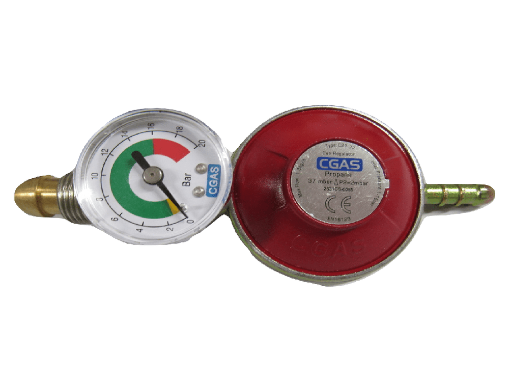 Propane Regulator with Gas Level Gauge | SecureFix Direct