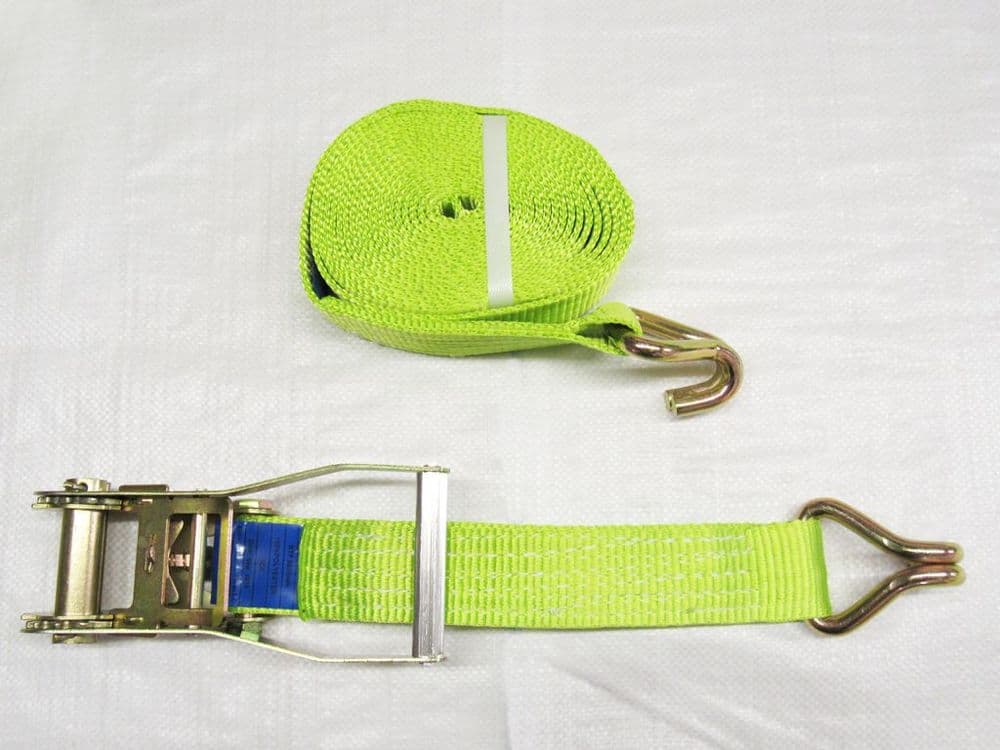 Hi Vis Ratchet Lashing Straps 12M | SecureFix Direct