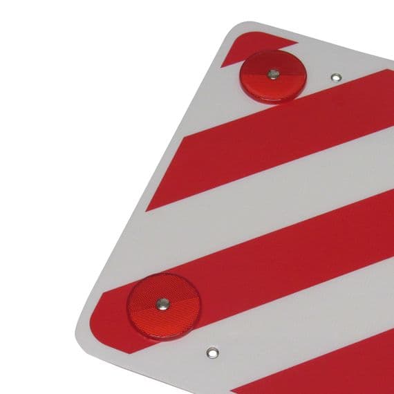 Corrugated Rear Warning Sign | SecureFix Direct