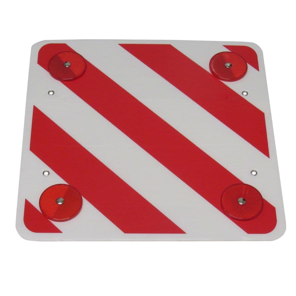 Corrugated Rear Warning Sign | SecureFix Direct