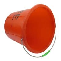 15L Plastic Fire Bucket | SecureFix Direct