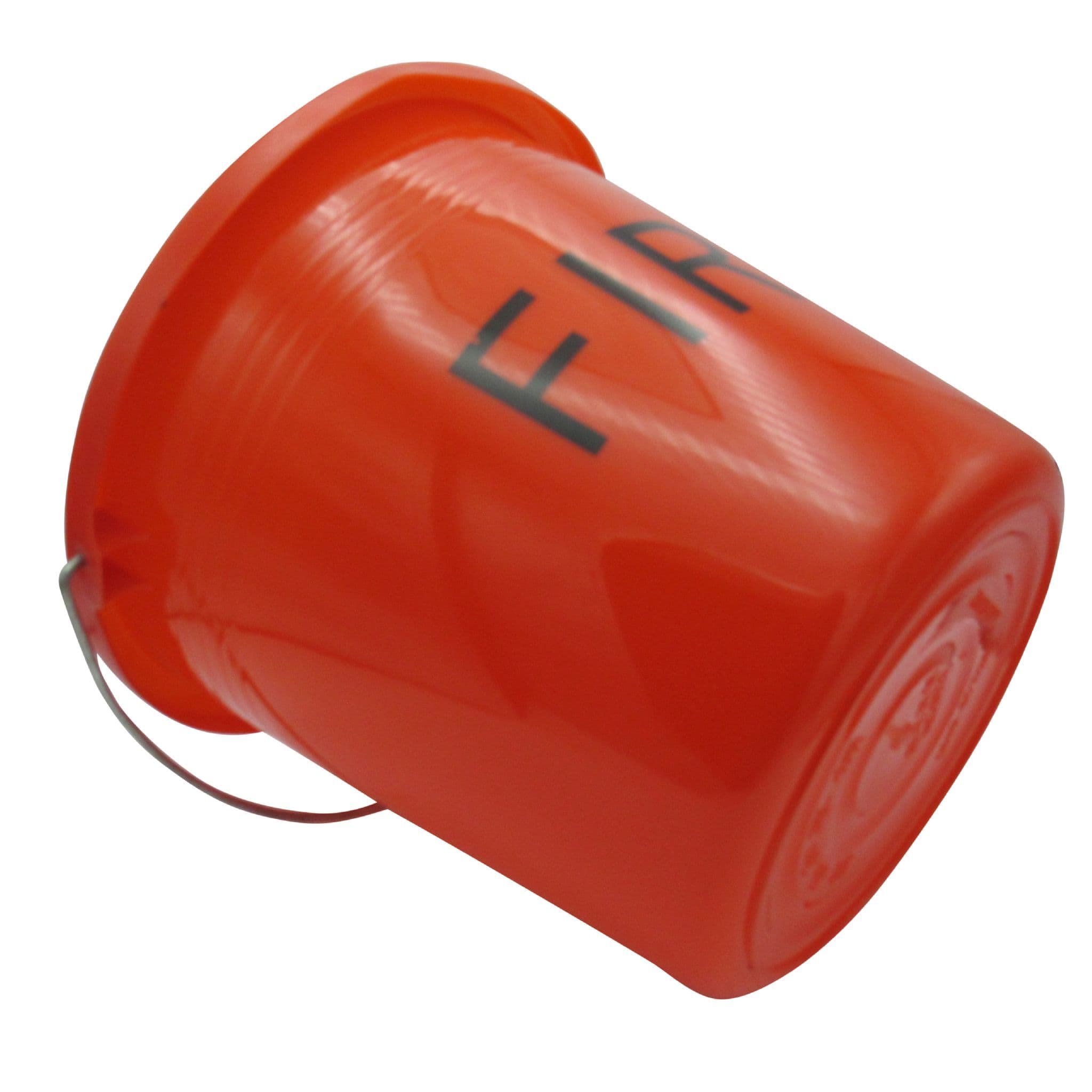 15L Plastic Fire Bucket | SecureFix Direct