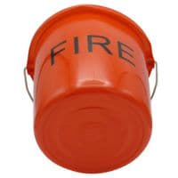 15L Plastic Fire Bucket | SecureFix Direct